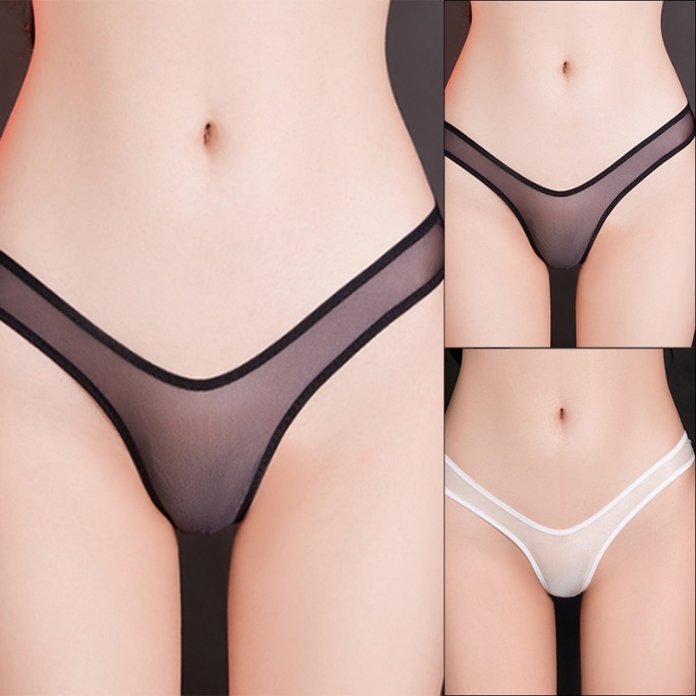 Irresistible Black Ultrathin G String Panties with Sheer See Though Effect | Shopee Malaysia