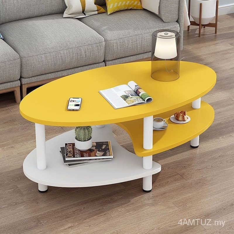Nordic Coffee Table 2024 New Style Oval Table Influencer Small ...