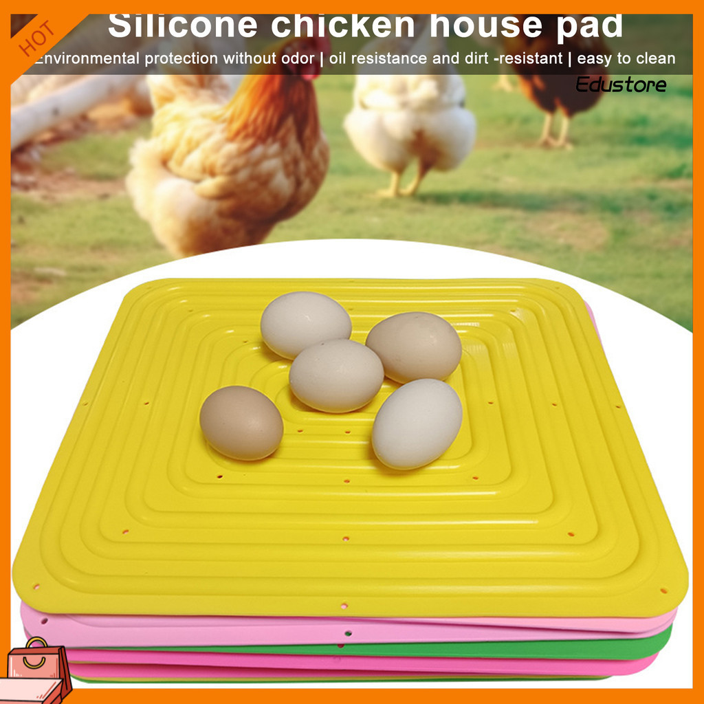 [EST] 2Pcs Chicken Coop Pad Odorless Durable Prevent Cracked Eggs ...
