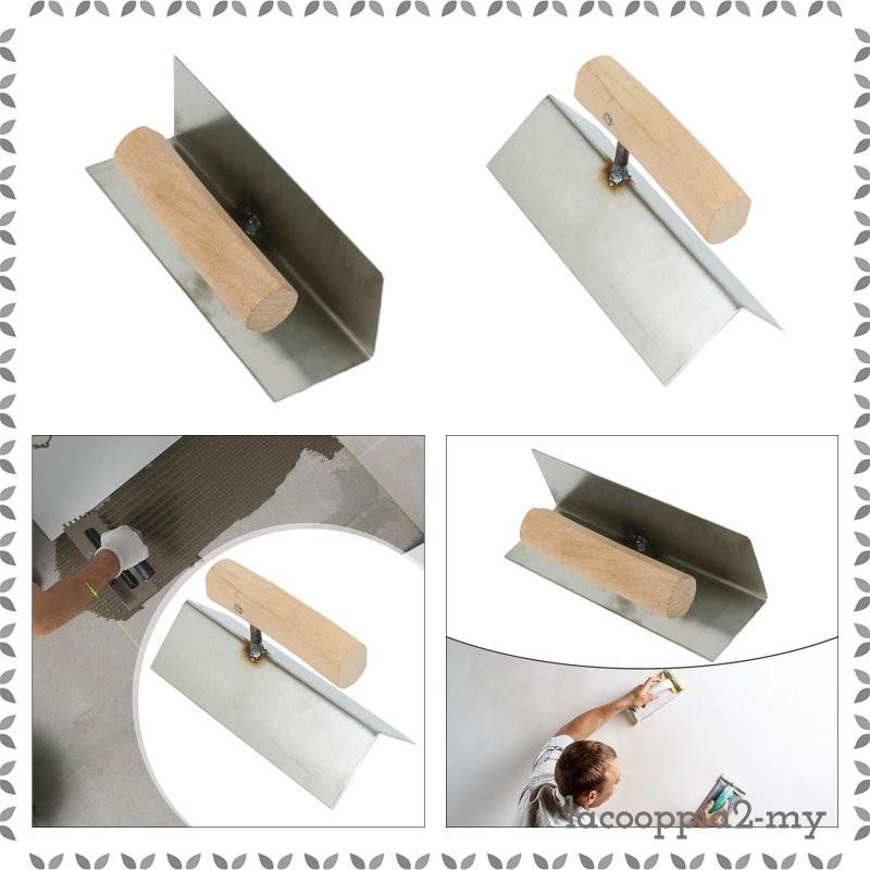 [LacooppiabcMY] Corner Drywall Trowel Wall Corner Trowel Multipurpose ...