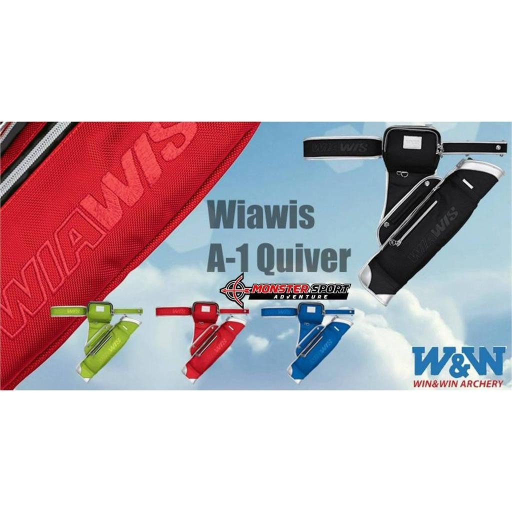 ORIGINAL W&W Archery Wiawis A1 Target Quiver 3 Tubes Archery Recurve ...