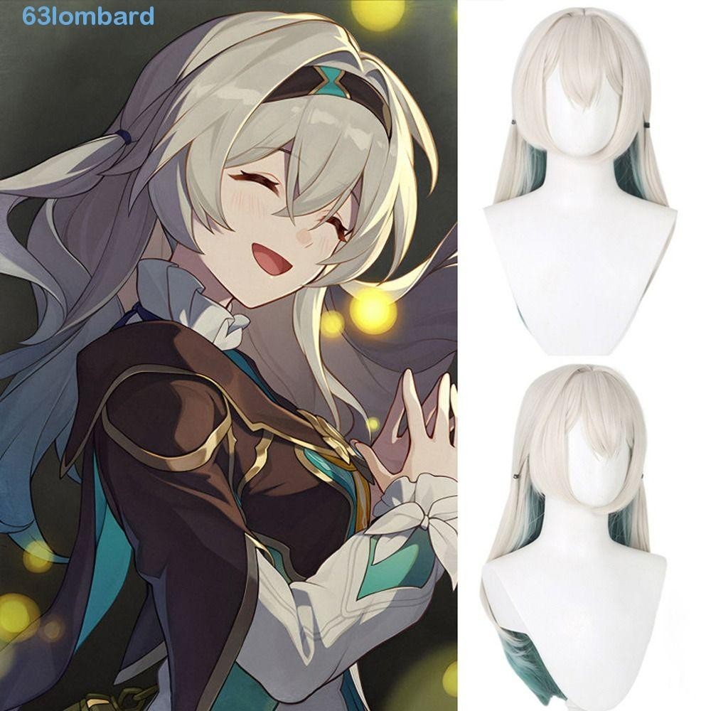 LOMBARD Game Honkai: Star Rail, Heat Resistant HSR Wigs Firefly Cosplay ...