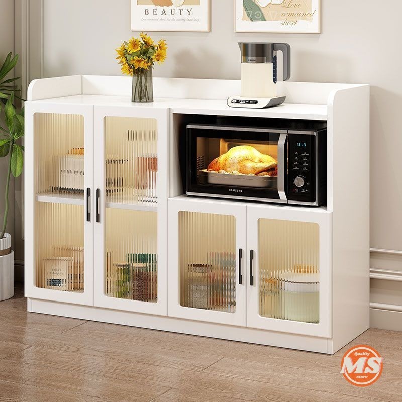 Nordic Sideboard cabinet restaurant storage rack kitchen microwave ...