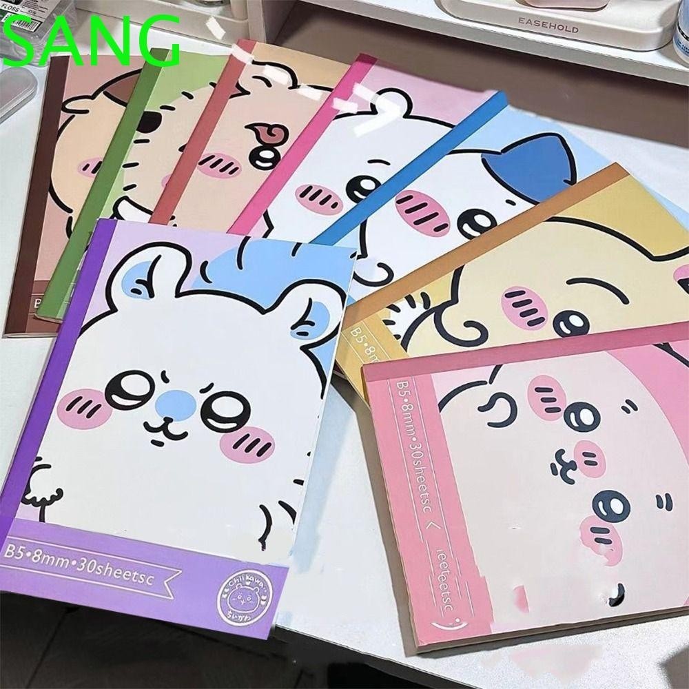 SANG B5 Writing Notepad, Hachiware Cute Kawaii B5 Notebooks, Weekly ...