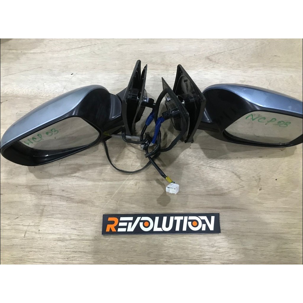 Toyota Vios NCP93 Belta Side Mirror Set Auto Flip Lampu Sepasang ITEM ...