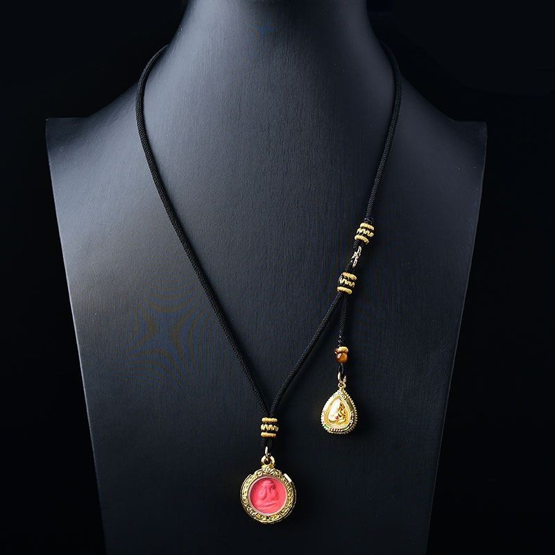 New Thailand Amulet Chain Design S Buckle Side Double Three Four ...