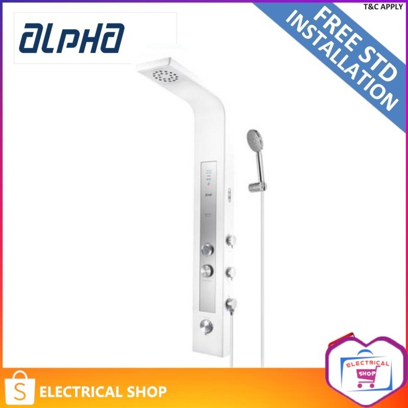 Alpha Water Heater Instant Smart DC Pump (Smart Revo I/Satin) | Shopee ...