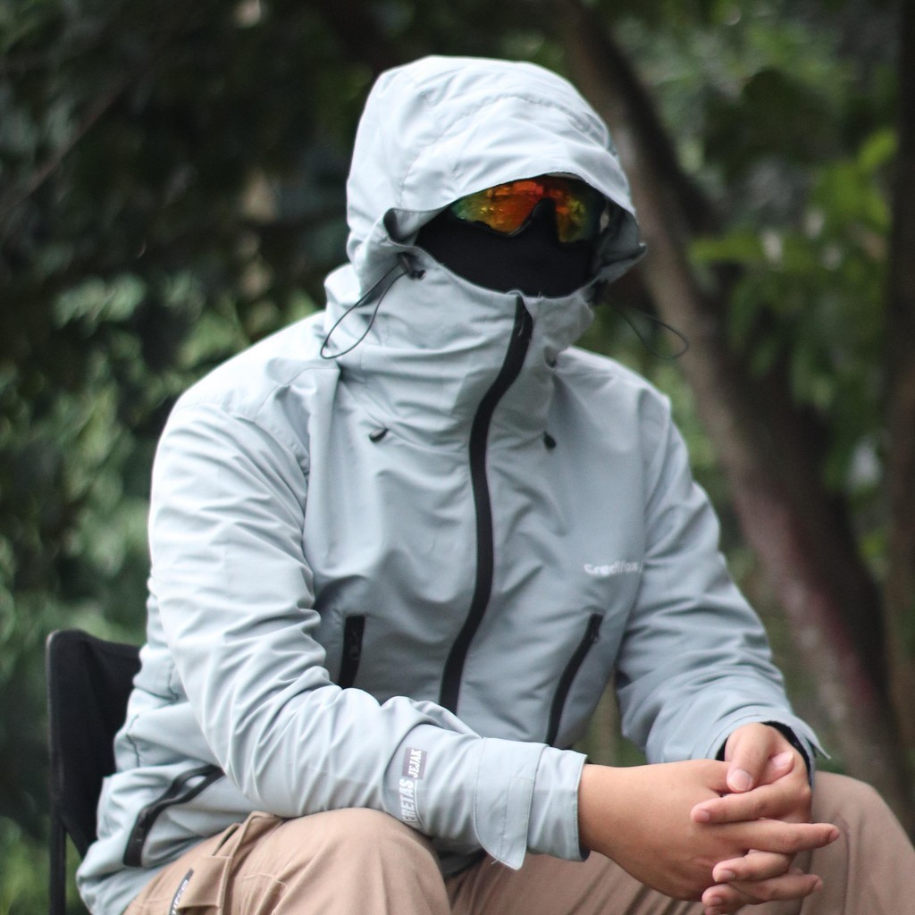 Gorpcore waterproof jacket Series Hacking Traces Season 2 Material ...