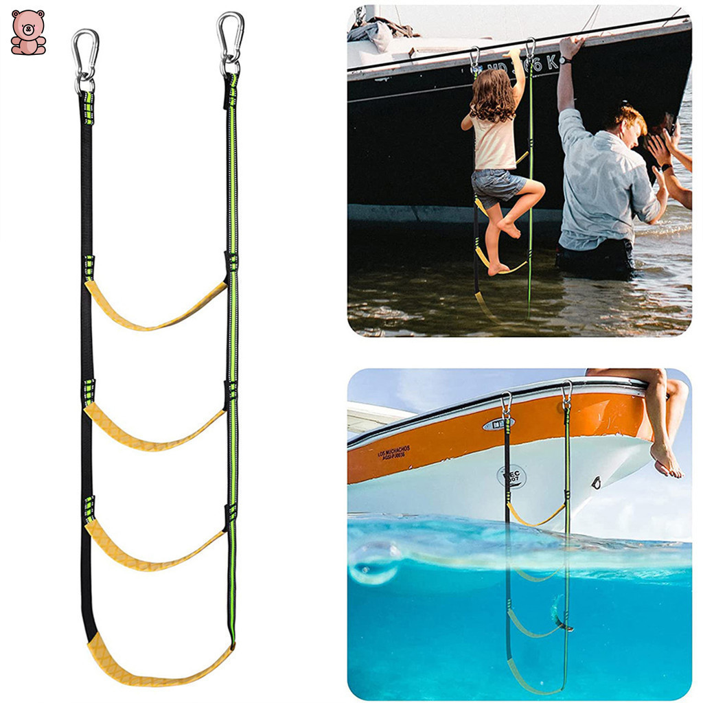 [YK]Boat Rope Ladder Portable Boat Rope Ladder Extension Fishing Rope ...