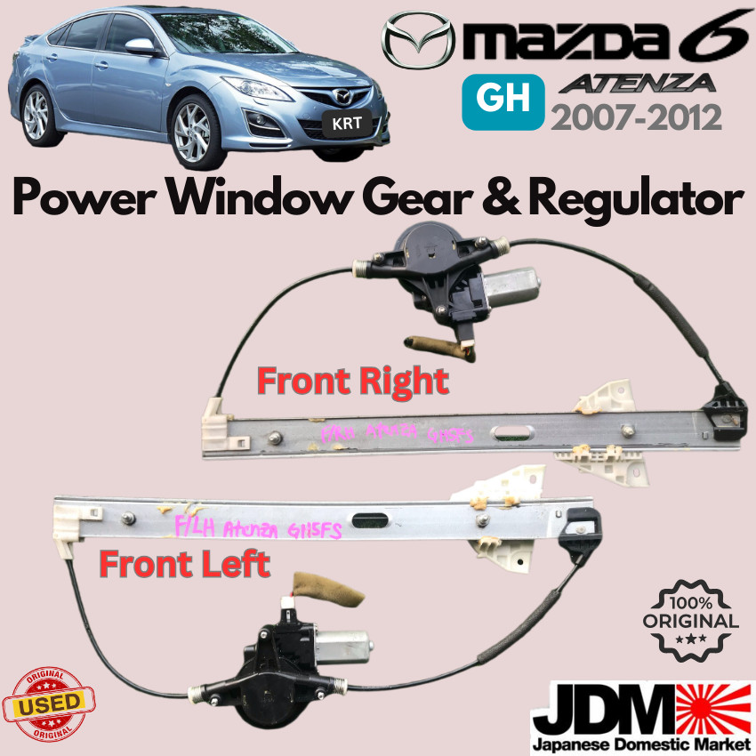 Used Power Window Gear with Regulator For MAZDA 6 (Atenza) GH (2007 ...