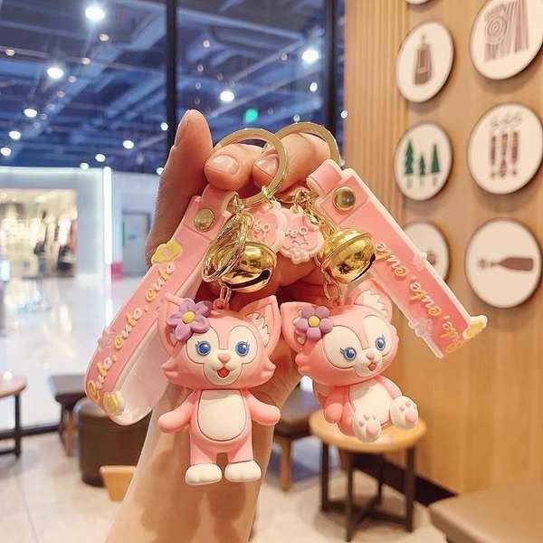 keychain kuromi keychain mathcing keychain anime Rantai Kunci Lingna ...