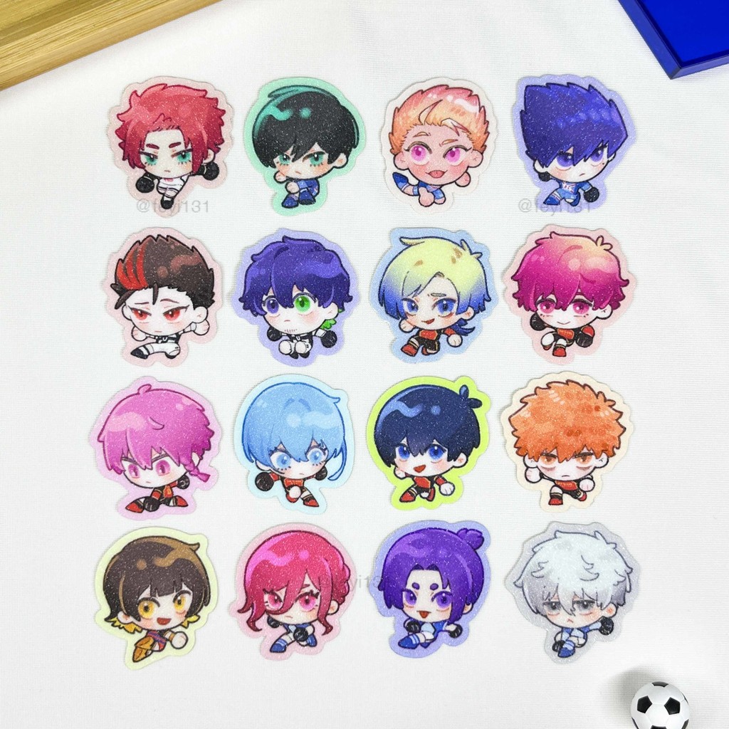 Blue Lock Soccer Striker Field Shaker Stickers | Feyi | Shopee Malaysia