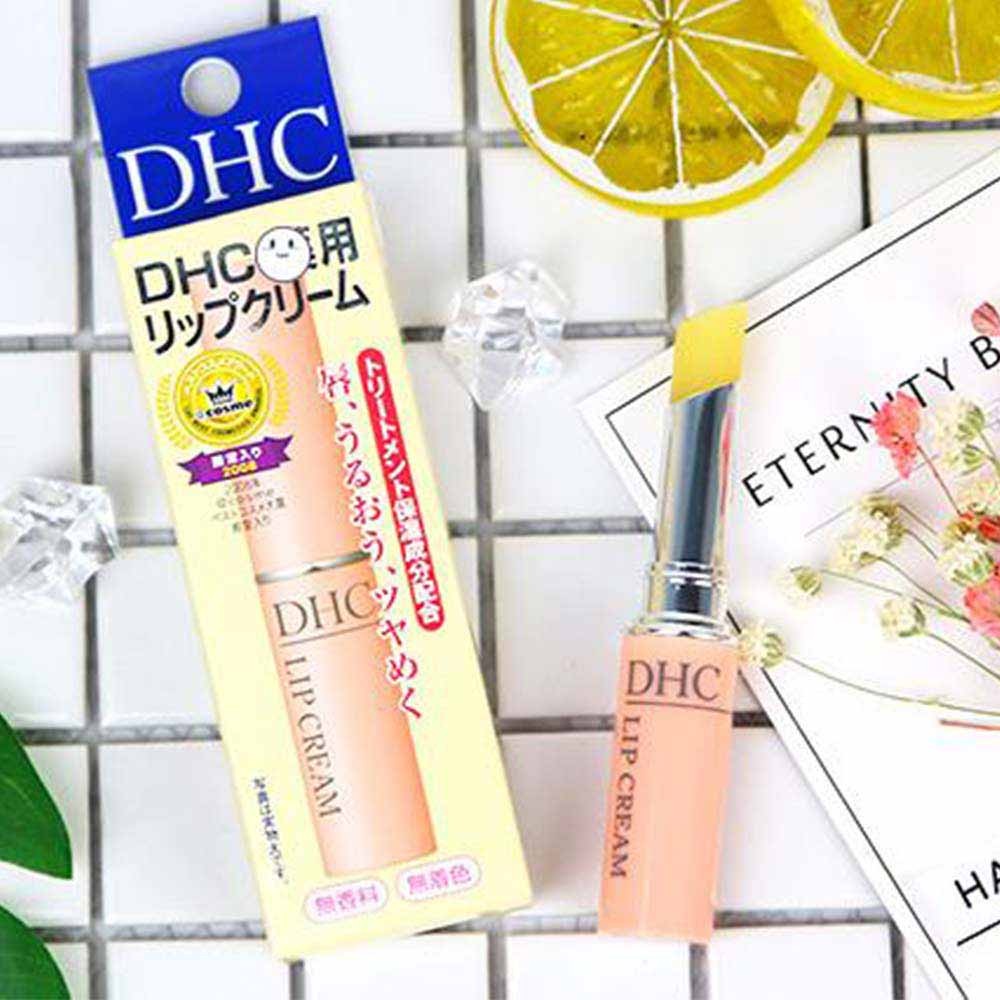 DHC Lip Cream Medicated Lip Cream Lip Balm 1.5g | Shopee Malaysia