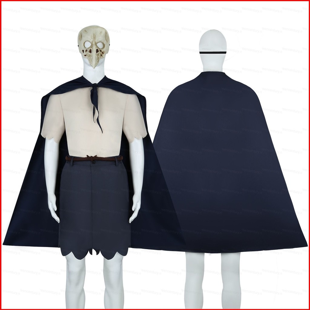 YS Little Nightmares 3 ALONE cloak mask shorts role play cosplay cloth ...