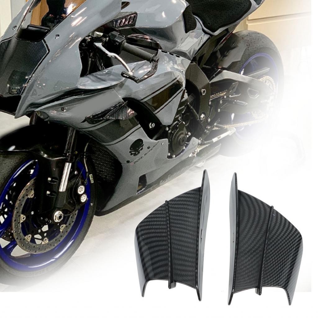 Cloudshop Aramox Motorcycle Wind Wing 1 Pair Universal Aerodynamic ABS ...