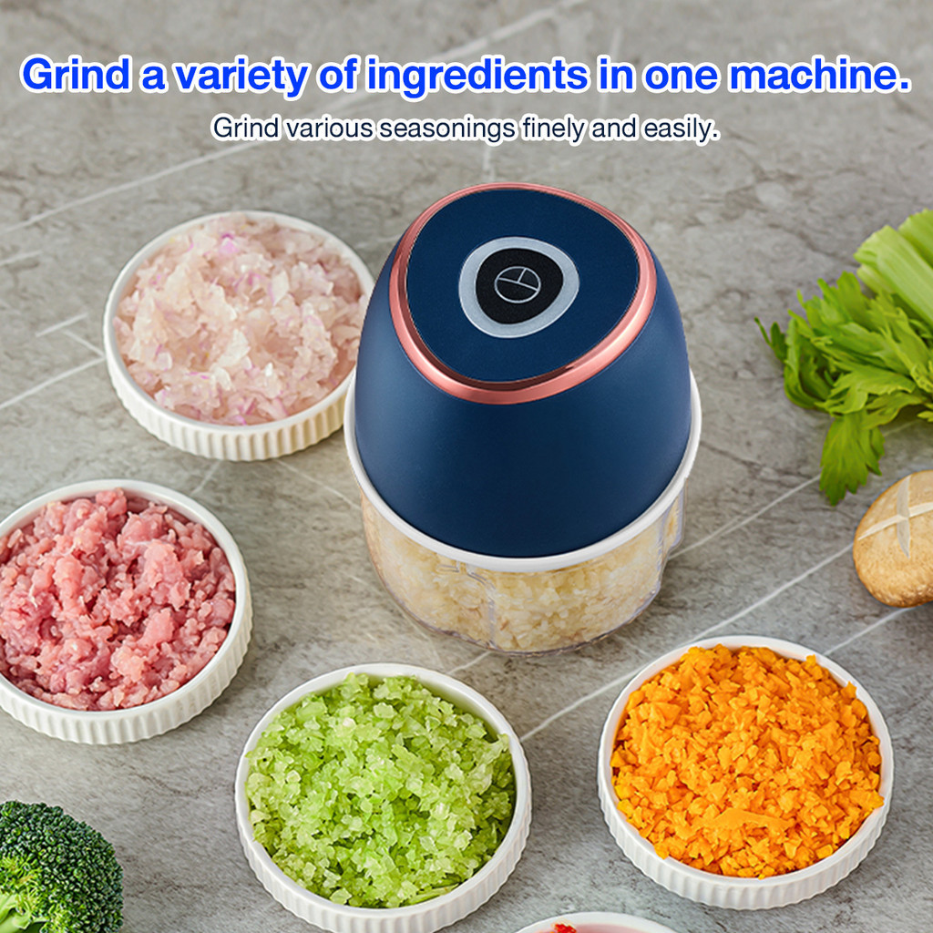 300ml/350ml Grinder Mixer Mincer Garlic Mini Blender Spin Chopper ...