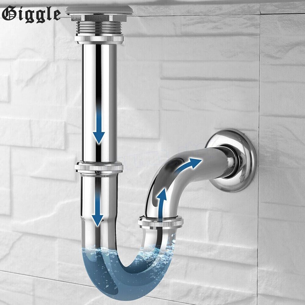 【GIG】Siphon Pop Drain Valve Drain With Overflow Sink Drain Anti-odor ...