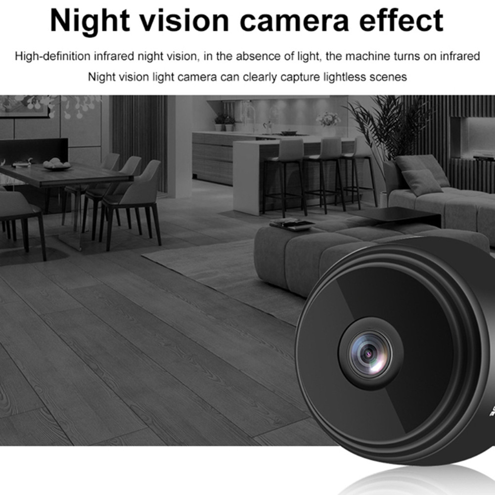 A9 HD Mini Spy Camera Wifi USB Magnetic Hidden Micro Cam Night Vision ...