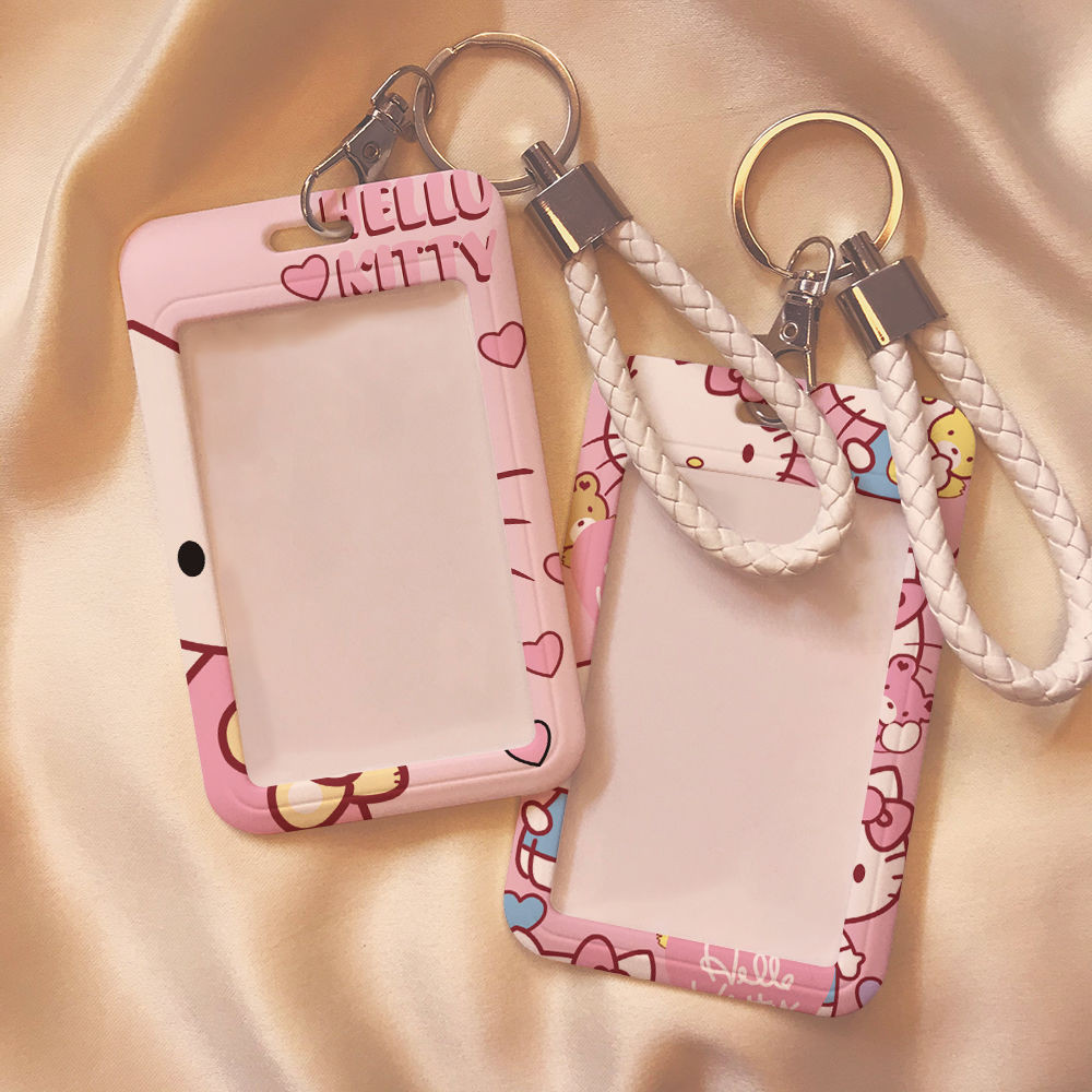 Hello Kitty Campus Student Card Meal Card Holder Bus Subway Access ...