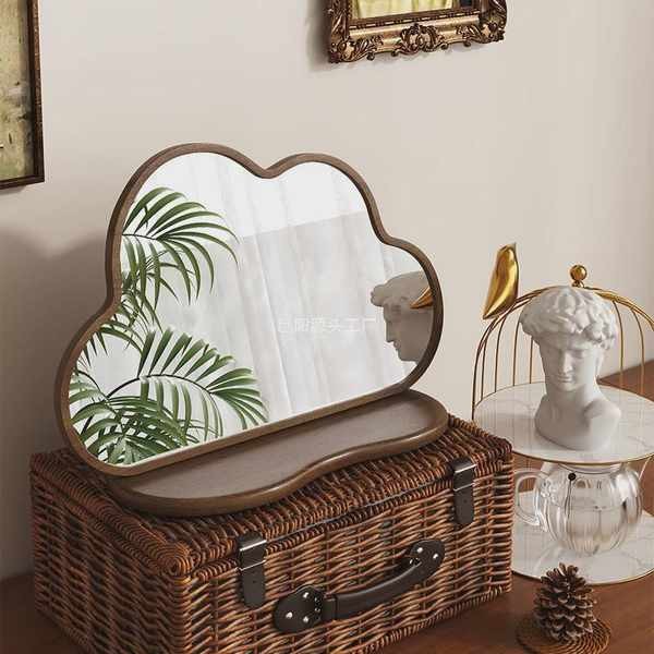 half moon mirror vanity mirror french mirror Medieval Cloud Makeup ...