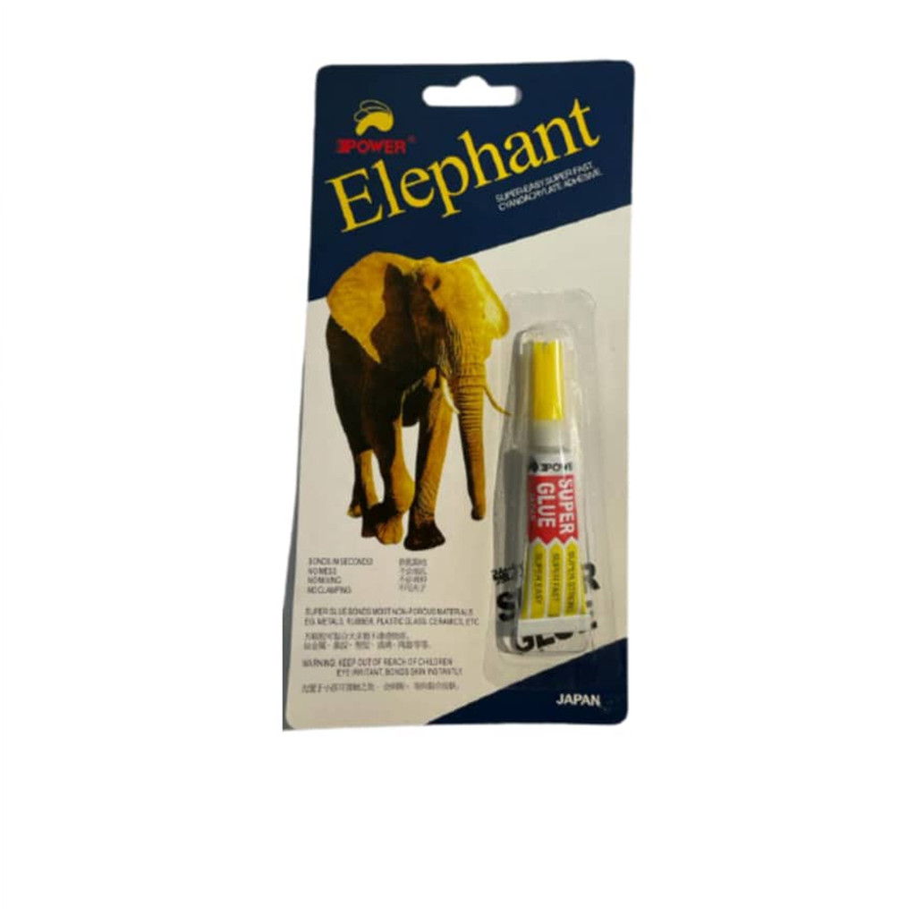 ELEPHANT SUPER GLUE - POWER | Shopee Malaysia