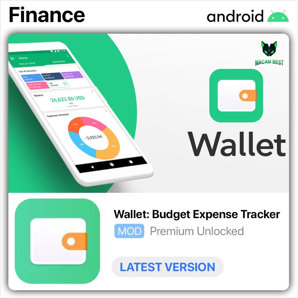 Wallet: Budget Expense Tracker 🔥 Latest 2025 🔥 Lifetime Premium ...