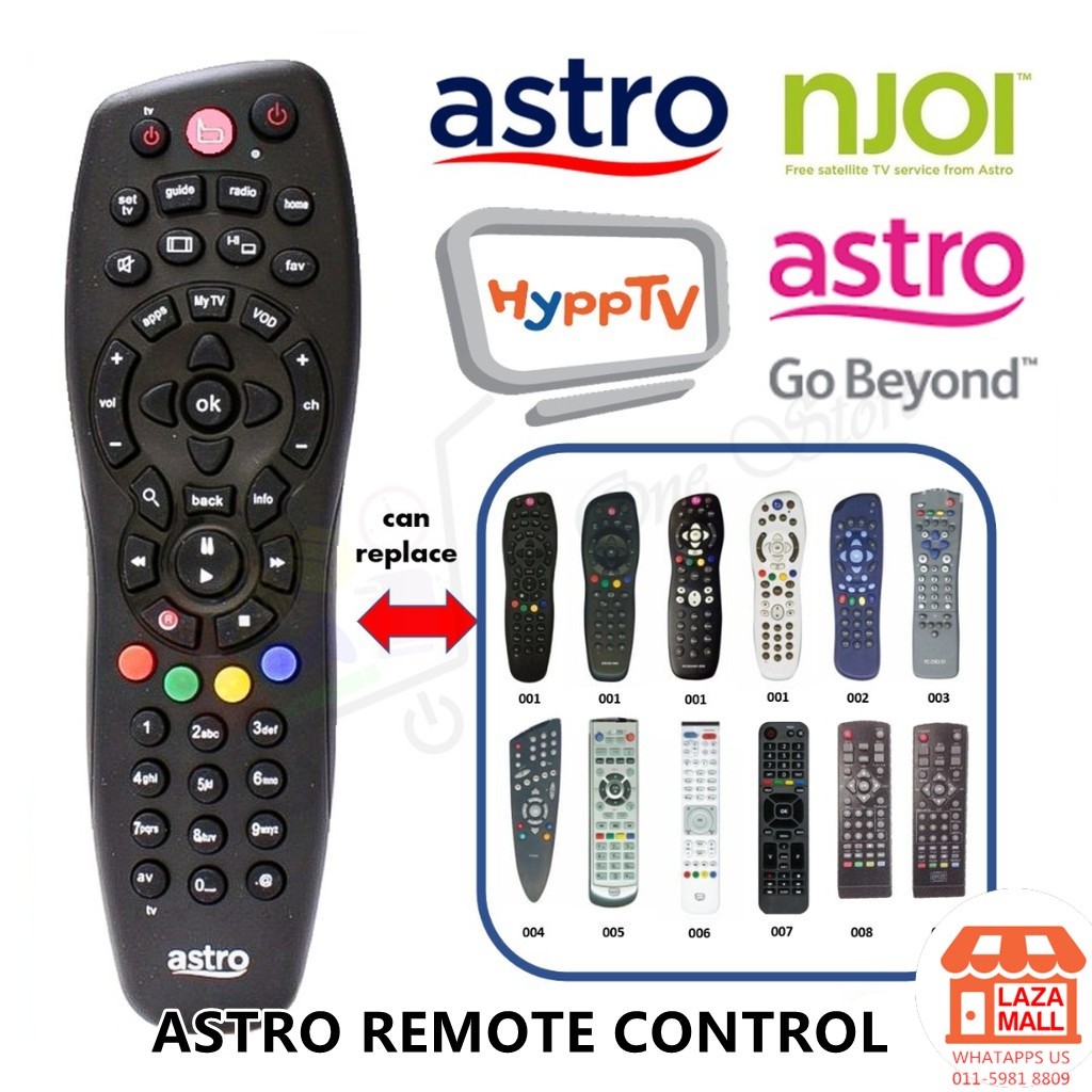100% ORIGINAL NEW MODEL SMART 10 IN 1 ASTRO REMOTE CONTROL STV DECORDER ...