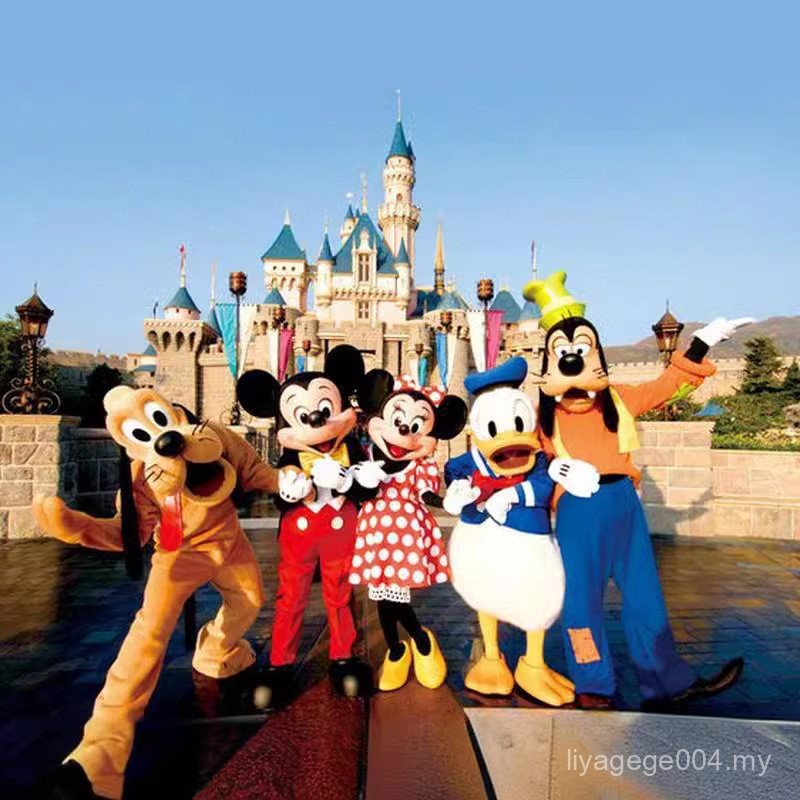 Mickey Mouse Cartoon Doll Costume Walking Doll Costume Minnie Doll ...