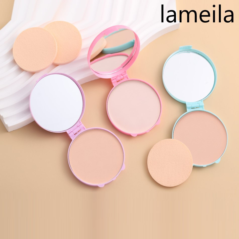 Flks LAMEILA Solid POWDER Waterproof PRESSED POWDER | Shopee Malaysia