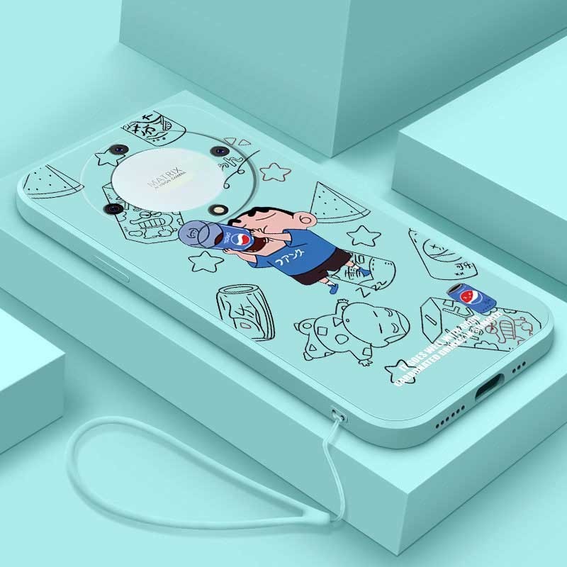 Honor X9b X9a 5G X9 5G Crayon Shin-chan Soft Phone Case Cartoon ...