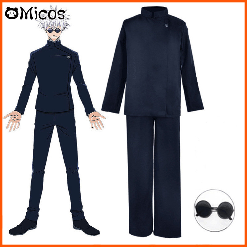 Satoru Cosplay Uniform Jujutsu Kaisen Gojo Satoru Cosplay Costume High ...