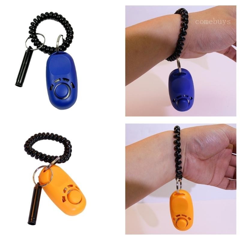 com* Dog Training Clickers Whistle Combo Light Button Clickers Pet ...