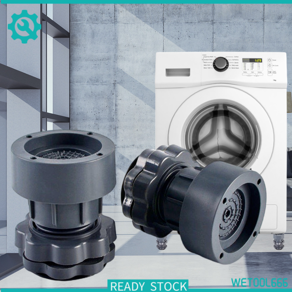 Pelapik Kaki Mesin Basuh 4Pc Adjustable Height Washing Machine Dryer ...