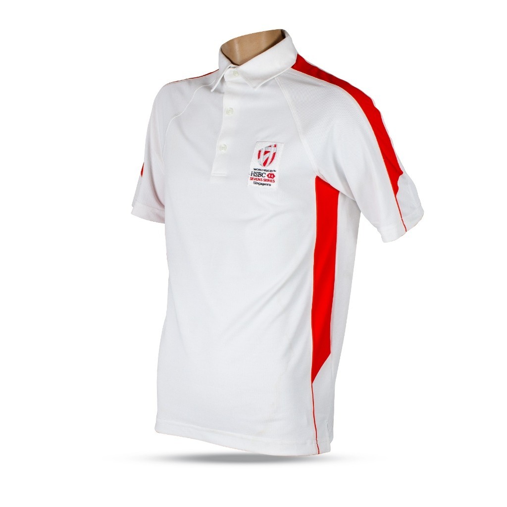 Gilbert HSBC World Series Singapore Polo – White | Shopee Malaysia