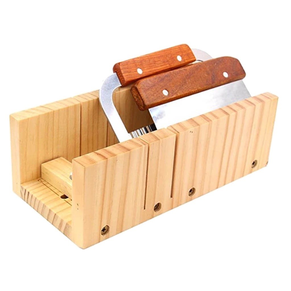 Summer Soap Adjustable Soap Loaf Wood Cutter with 2 Knife 可调节切皂器 ...
