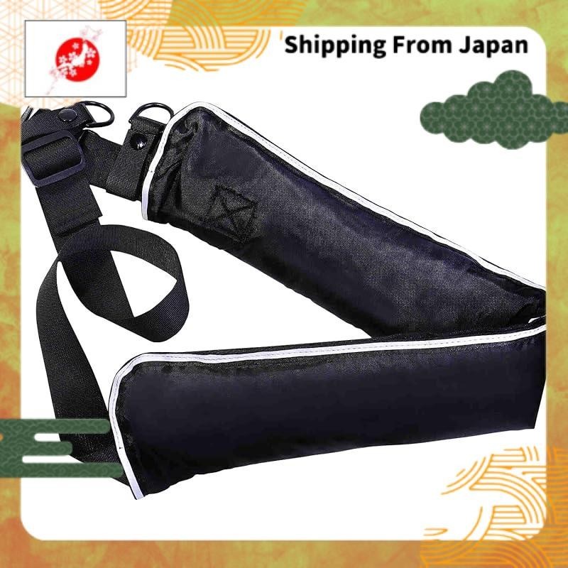 (From Japan)Life Jacket Belt Fishing Automatic Manual Inflatable (Black ...