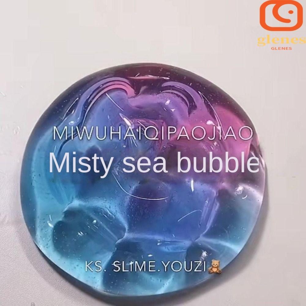 GLENES Kids Slime Toy, Clear Crystal Clear Crystal Clay, Jelly Clay ...