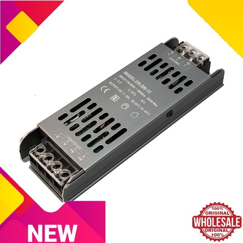 LED POWER SUPPLY 12V DC TRANSFORMER 60W 100W 200W 300W 400W INPUT 240AC ...