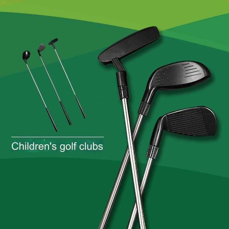 Kids golf clubs 80cm pitching club wedge putter elementary school ...