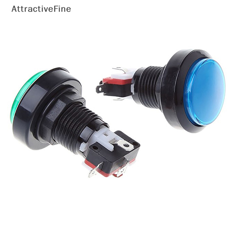 [AttractiveFine] 1pcs 45mm Push Button Arcade Button Led Micro Switch 12V Power Button Switch ...