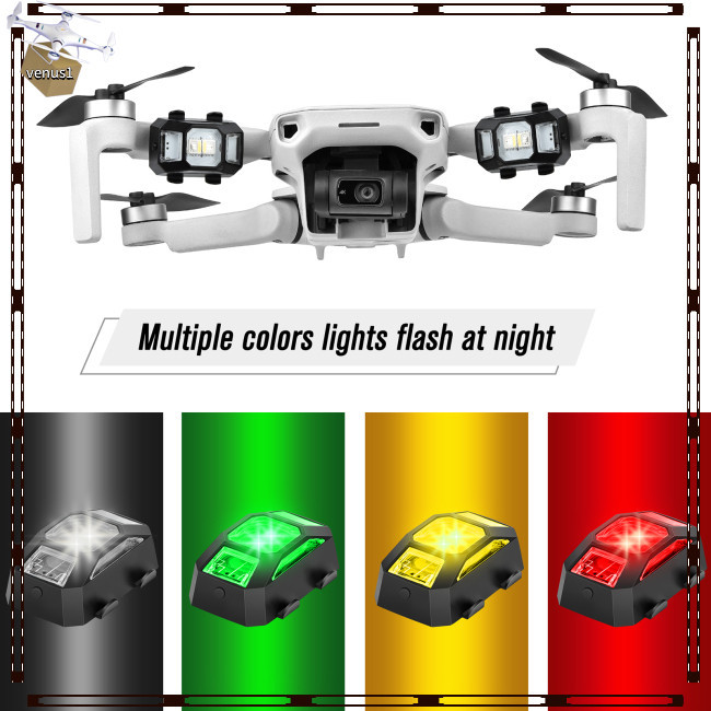 VEN Drone Strobe Flashing Light Compatible For Dji Avata/mini 3 Pro/ Mavic 3 / Dji Mini Se/ Dji ...