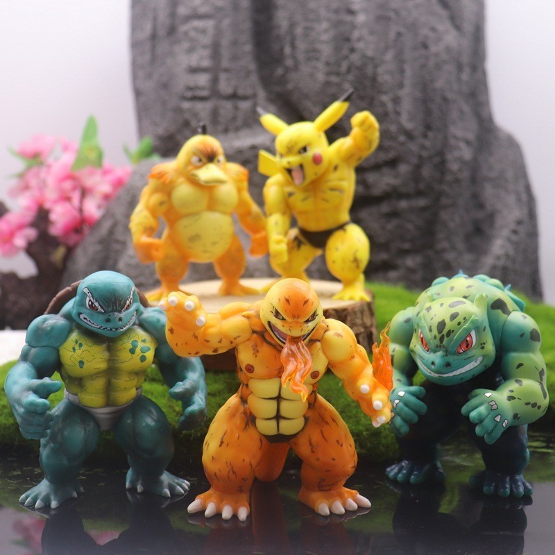 Gk Crazy Elf Pikachu Jenny Turtle Little Fire Dragon Can Reach Duck ...