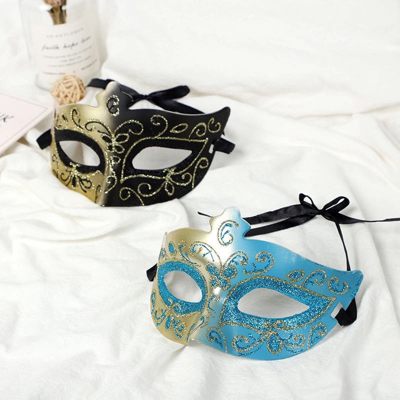 Halloween Mask Half-Face Influencer Hot-selling | Shopee Malaysia