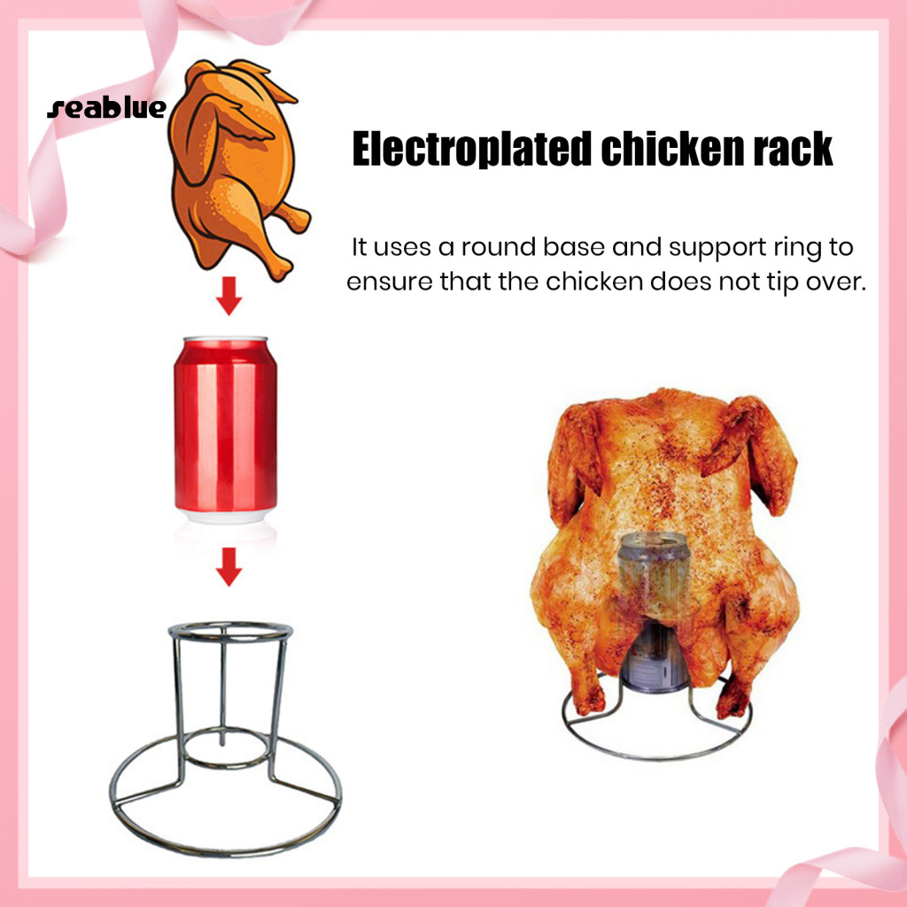 [SE] High-temperature Chicken Roaster Roast Chicken Rack Stainless ...