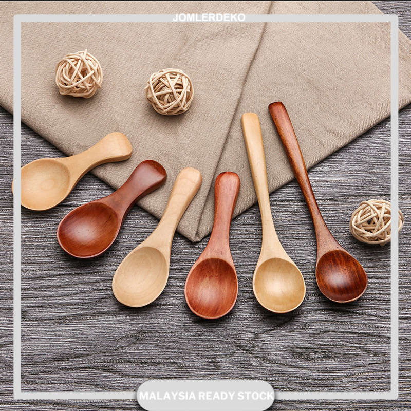Wooden Spoon Sudu Kayu Rempah Scoop Small | Shopee Malaysia