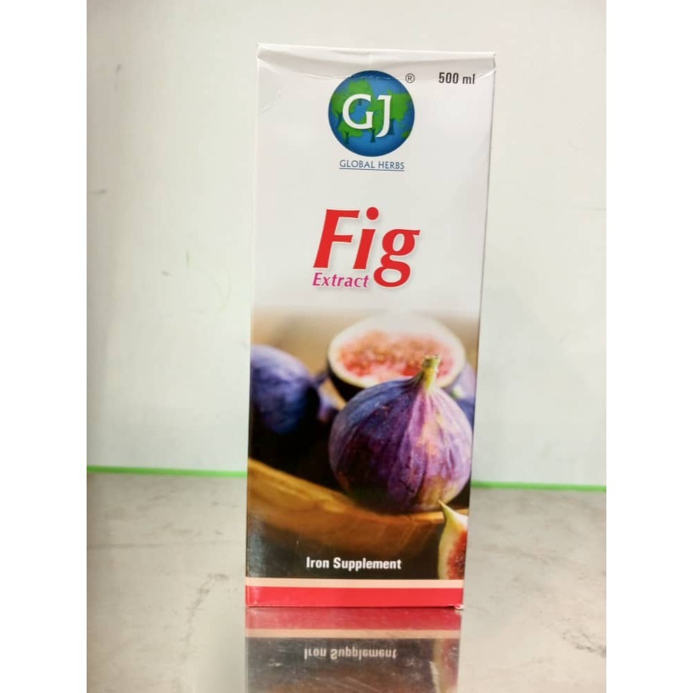 VJ/GJ HERBAL FIG EXTRACT JUICE HIGH IN IRON 500ML | Shopee Malaysia