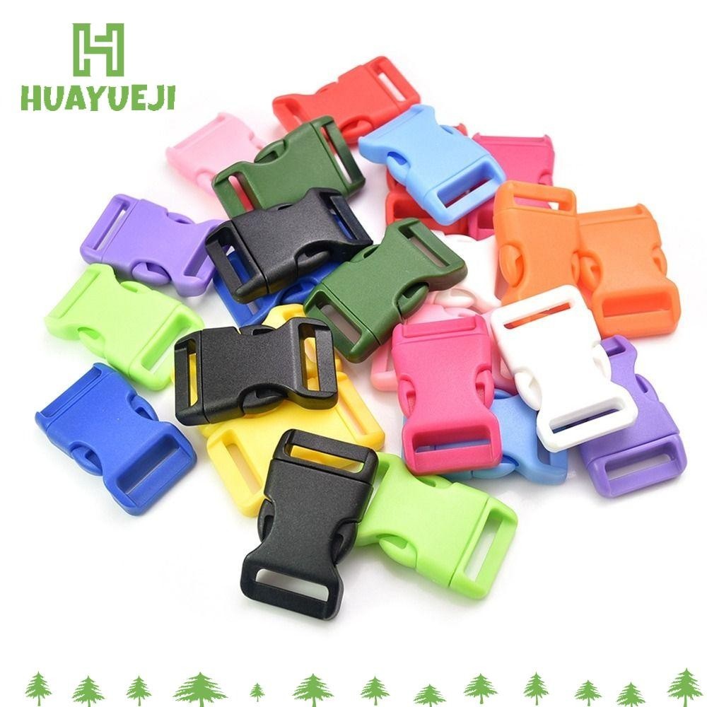 HUAYUEJI 5pcs Curved Buckle Lock, Plastic Colorful Paracord Bracelet ...