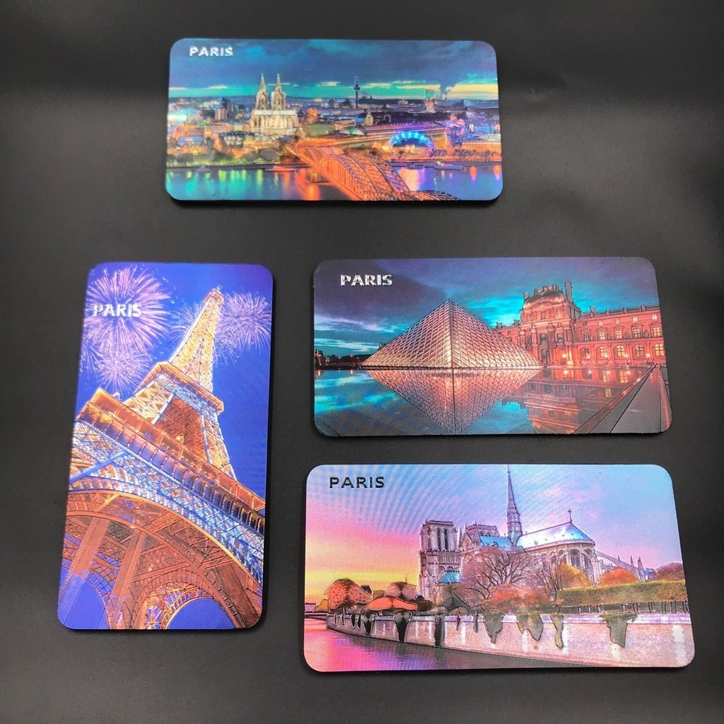 Refrigerator Magnets France Paris Tourist Collection Souvenirs Eiffel ...