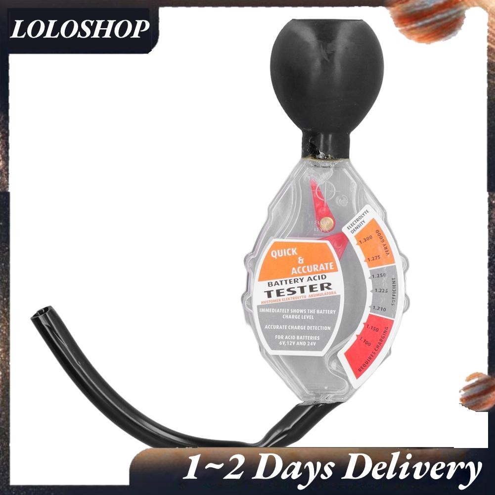 Loloshop Battery Gravity Tester Car Hydrometer Fast Detection ...