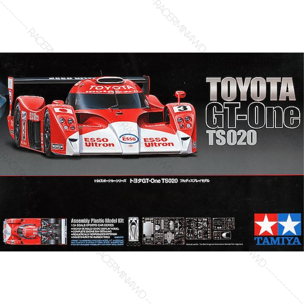 TAMIYA 24222 1/24 Toyota GT-One TS020 Original Assembly Model Kit ...